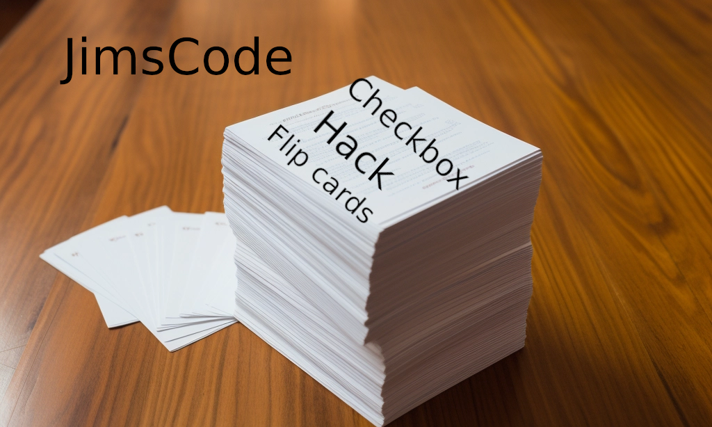 Understanding the Checkbox Hack for Creating Flip Cards